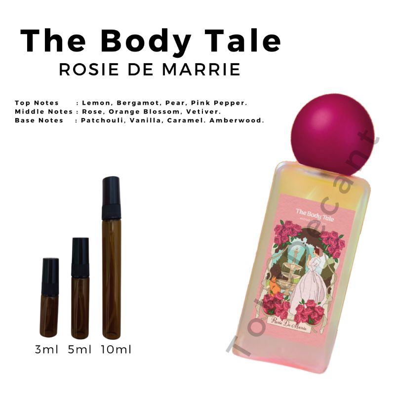 Jual Decant / Vyal The Body Tale - Rosie De Marrie | Shopee Indonesia