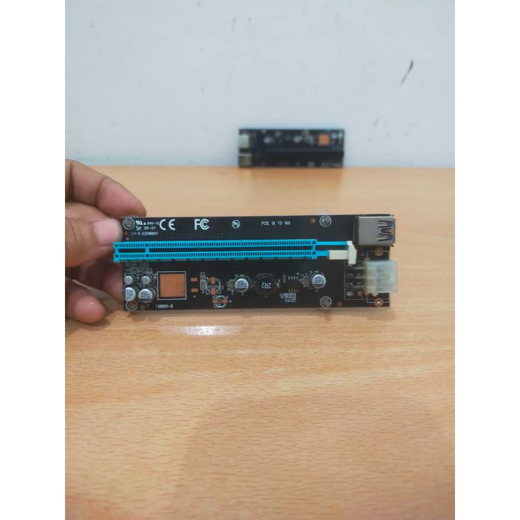 Jual VGA RISER VGA PCI-E 16x pci-e USB 3.0 BTC MINING | Shopee Indonesia