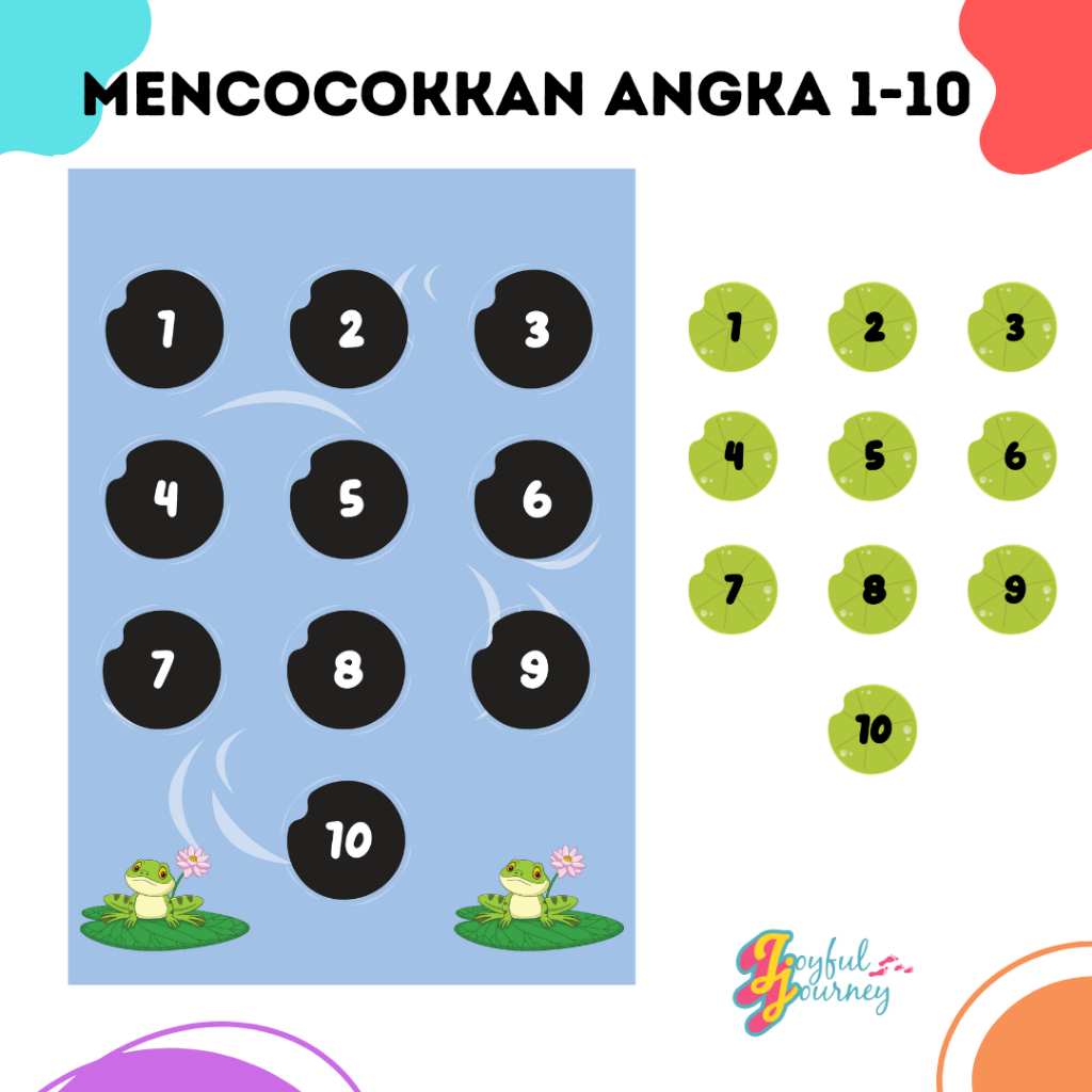 Jual Worksheet Mengenal Angka 1 sampai 20 Belajar Berhitung Mainan ...