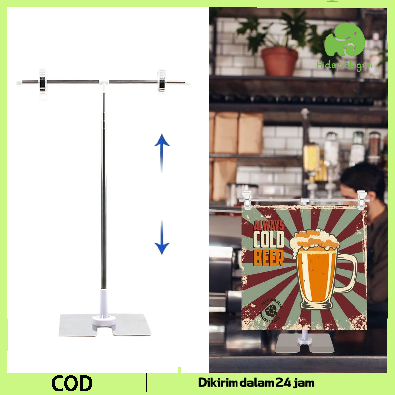 Jual Stand Promo Stand Spanduk Banner Untuk Jualan Penyangga Banner ...