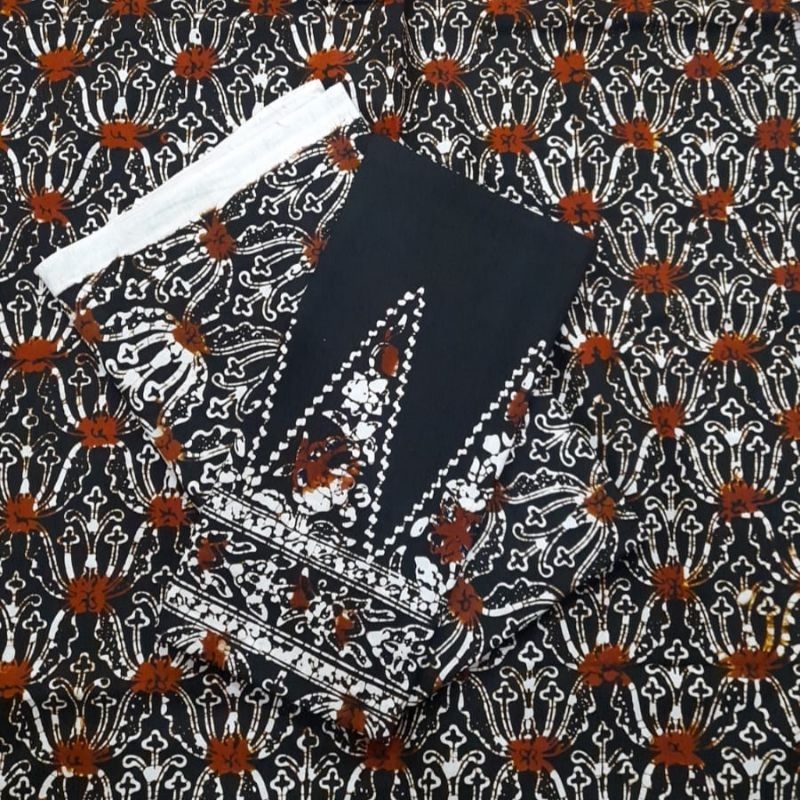 Jual Kain jarik set selendang batik cap sogan jogja motif pisan bali ...