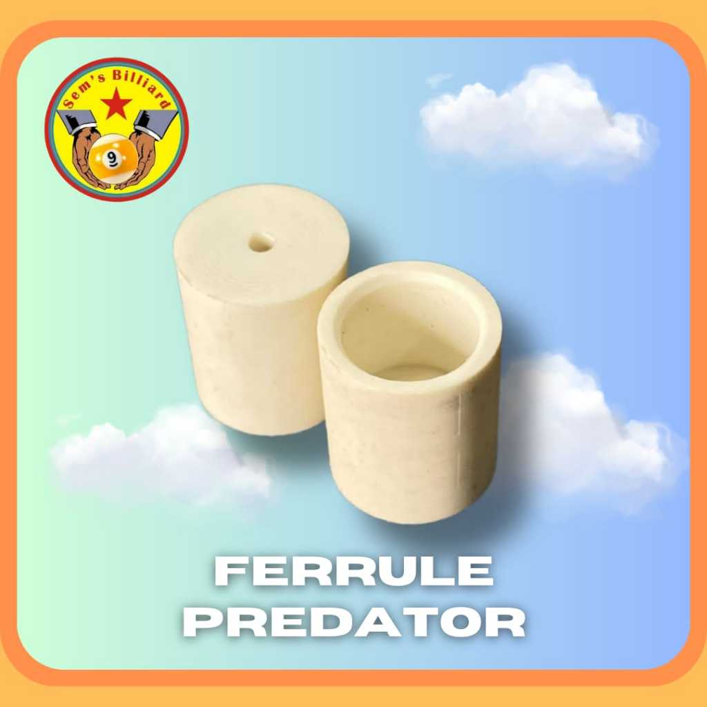 Jual Ferrule cocok untuk predator / Stick Billiard / stik bilyar / stik ...