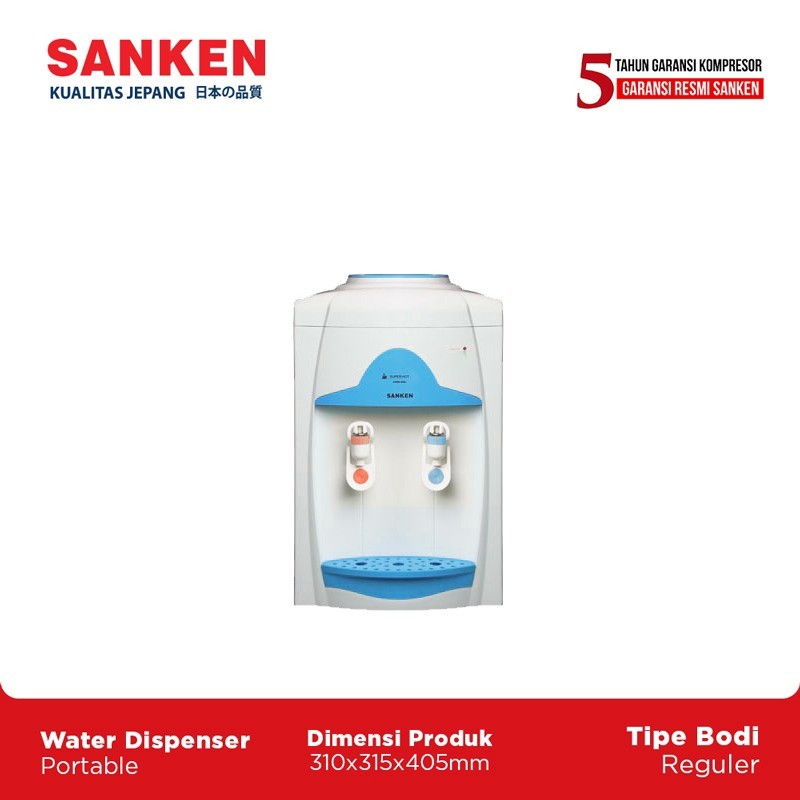 Jual Sanken Dispenser Portable HWN-656W Dispenser | Shopee Indonesia