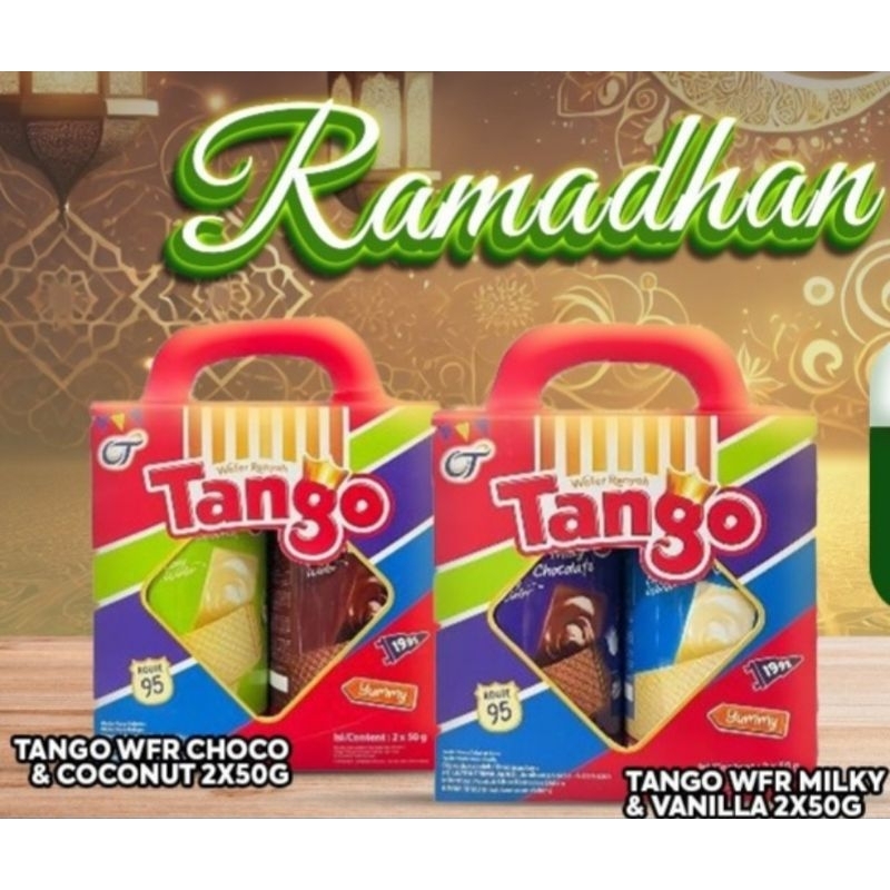 Jual KUE KALENG TANGO WAFER DUO BOX ISI 2 PC @50GR | Shopee Indonesia