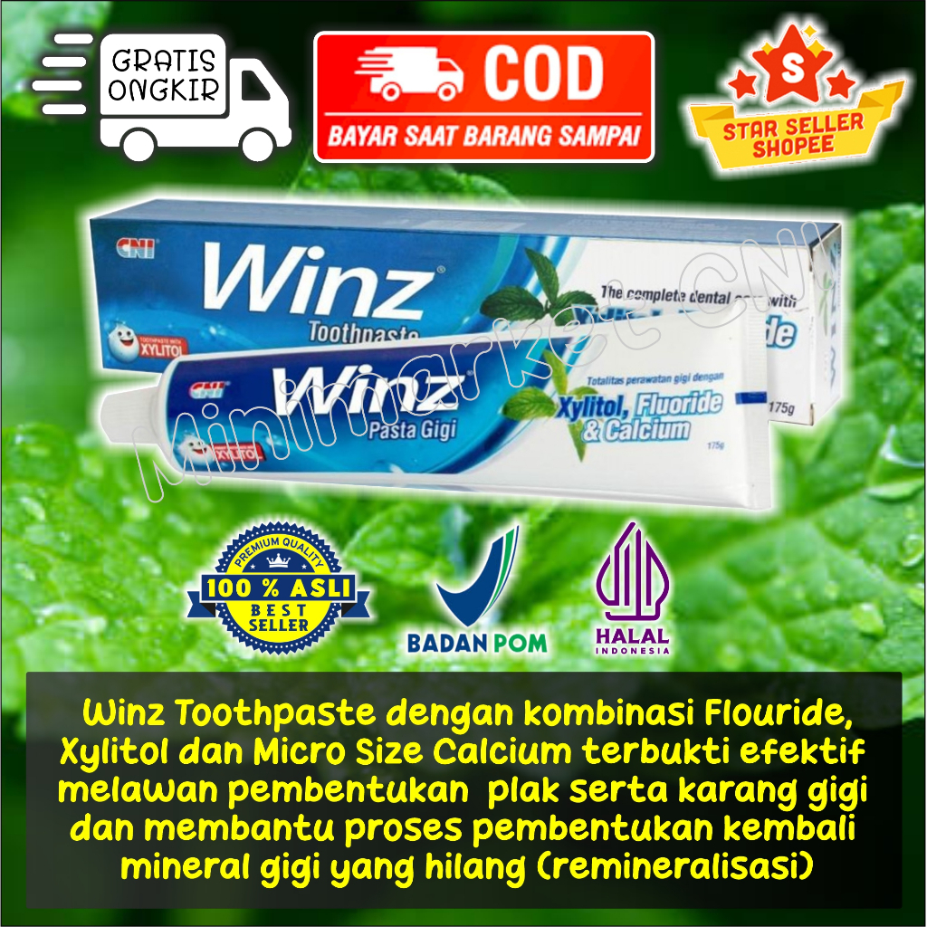 Jual Odol Past Gigi Winz Toothpaste Pasta Gigi Xylitol Penghilang Bau ...