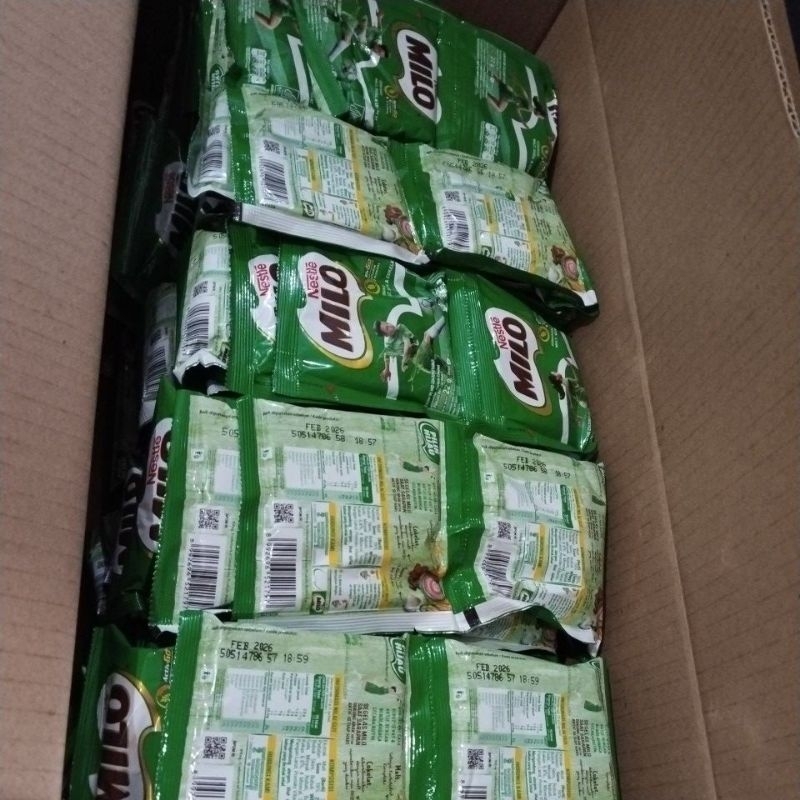 Jual Milo Nestle 22 gr 1 renteng isi 10 pcs | Shopee Indonesia