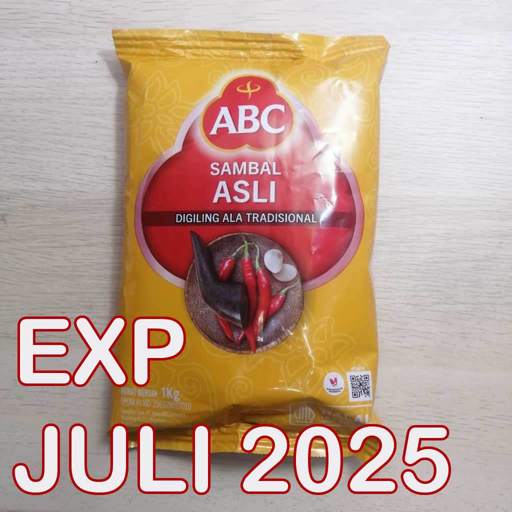 Jual ABC Saus Sambal Asli 1 kg Sambal Asli ABC Pillow Saos ABC Isi ...
