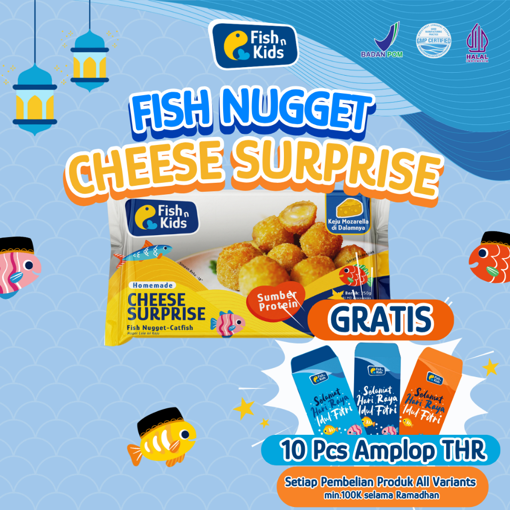 Jual Nugget Homemade MPASI Ikan Lele Cheese Surprise 250 gram/ Frozen ...