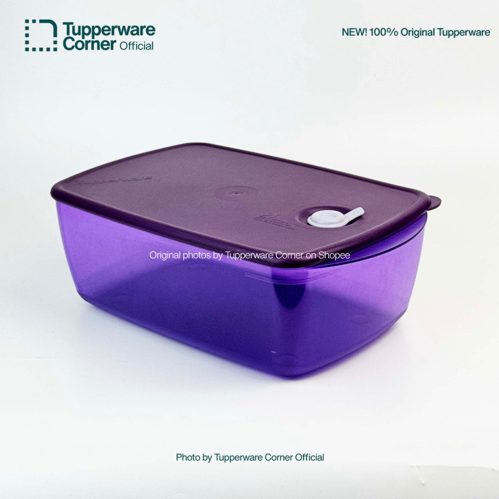 Jual TUPPERWARE ROCK N SERVE 3,5L WARNA UNGU BARET | Shopee Indonesia