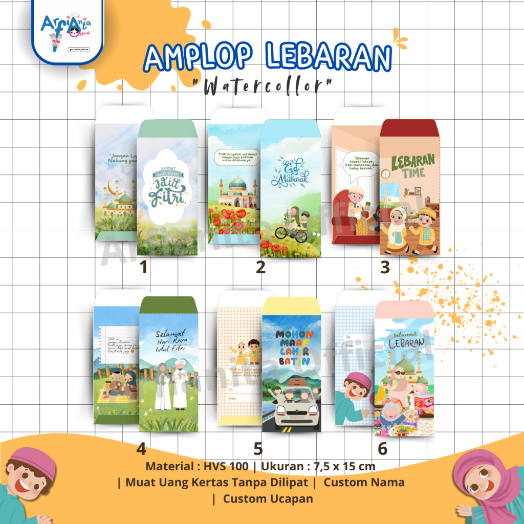 Jual Amplop Lebaran Custom | Amplop Lebaran Jogja | Amplop Lebaran 2025 ...