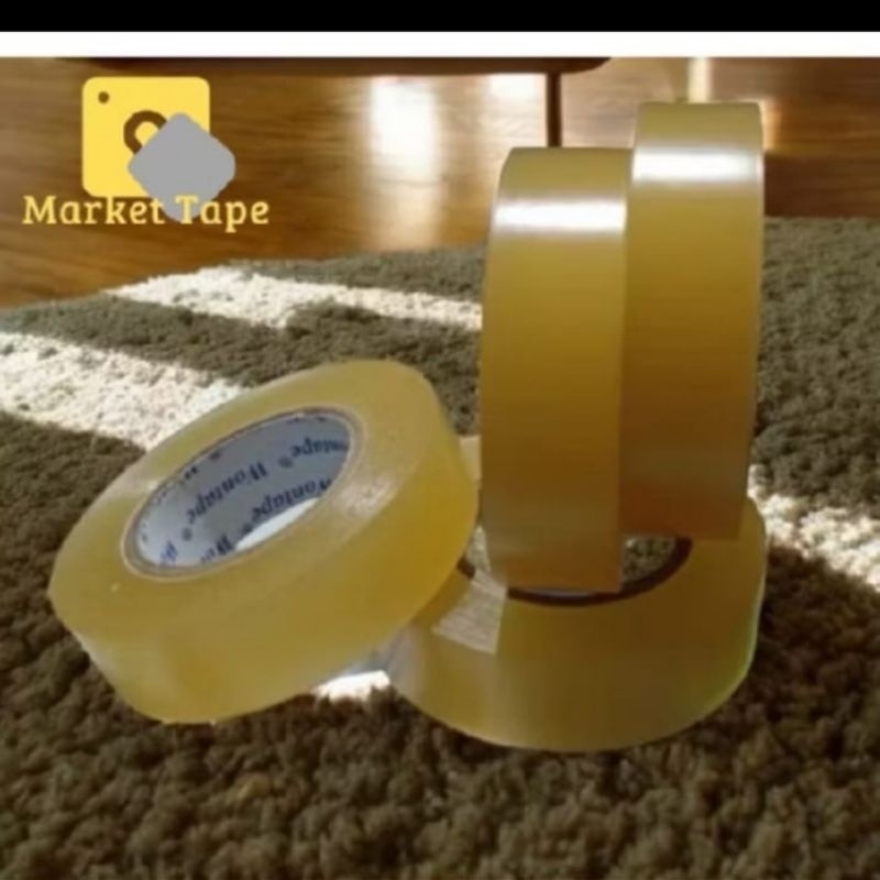 Jual isolasi segel kaleng / toples roti - sealing Tape 24mm | Shopee ...
