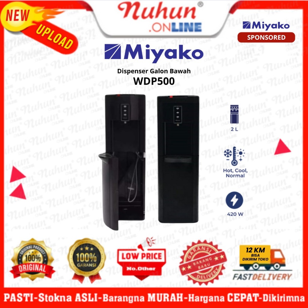 Jual Miyako Dispenser Galon Bawah 500 WDP | Shopee Indonesia