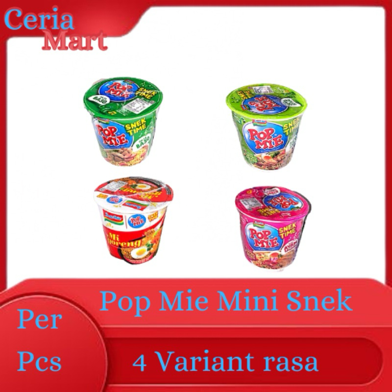 Jual POP MIE MINI SNEK per pcs 35 gr | Shopee Indonesia