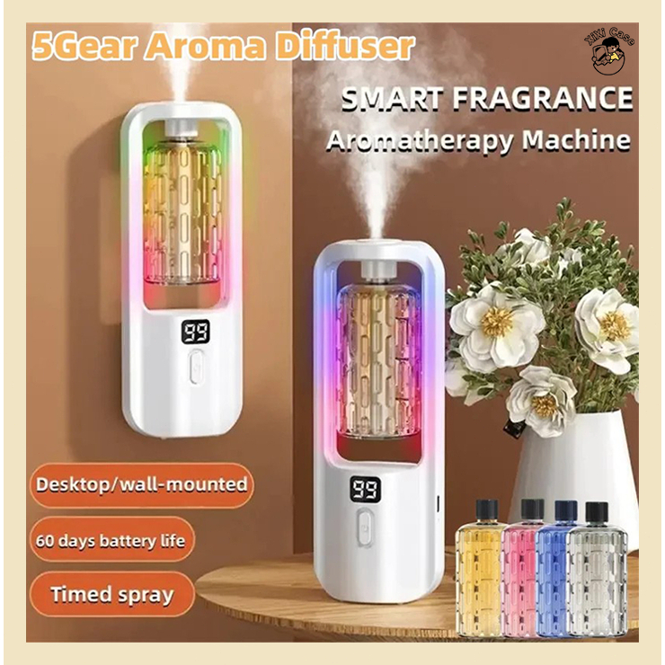 Jual XixiCase Humidifier Diffuser Aromaterapo 5 Mode /Pengharum Ruangan ...