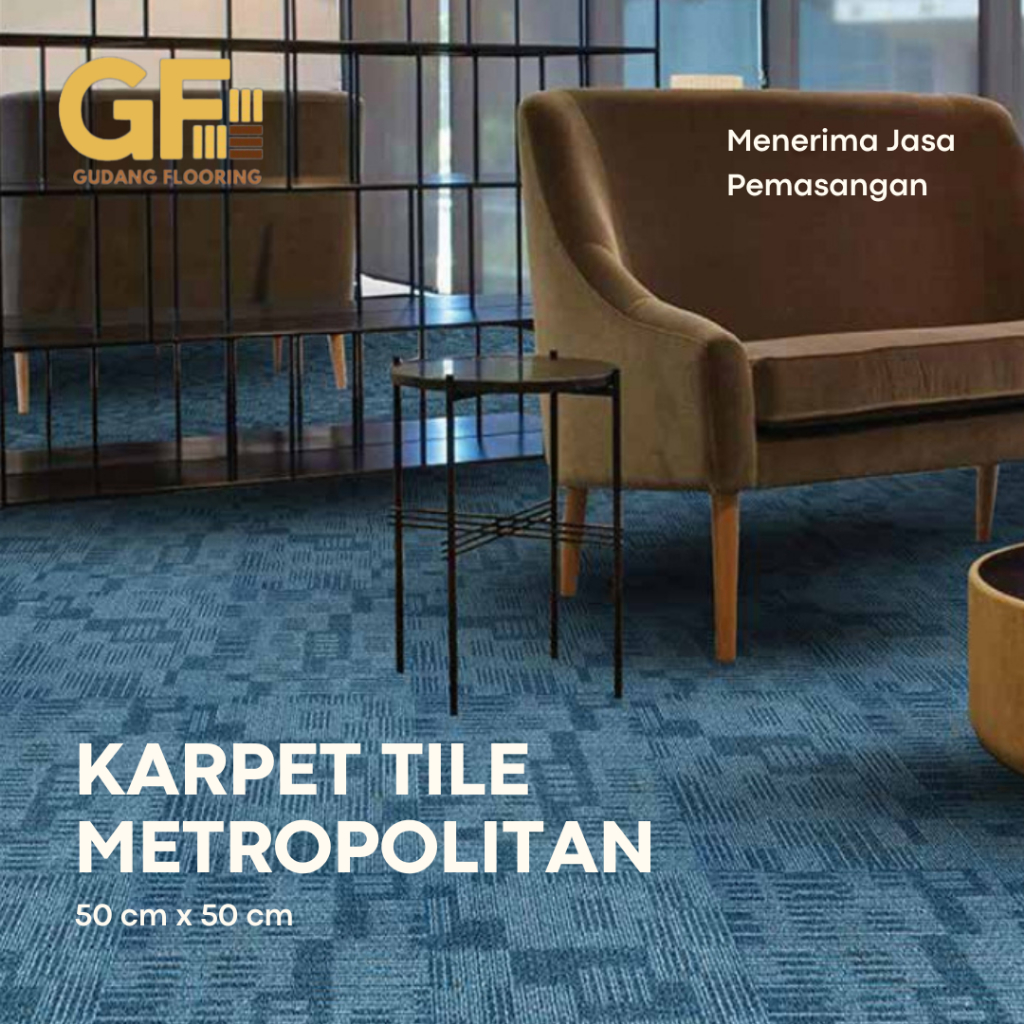 Jual Karpet Tile 50x50 cm METROPOLITAN /Karpet Lantai Office Hotel / MP ...