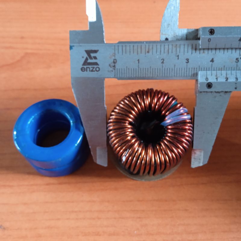 Jual INDUKTOR FERIT CORE 350uH Sampai 800uH DIAMETER 3.8CM CABUTAN ...