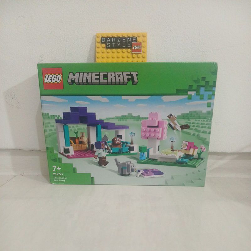 Jual Lego Minecraft 21253 The Animal Sanctuary | Shopee Indonesia