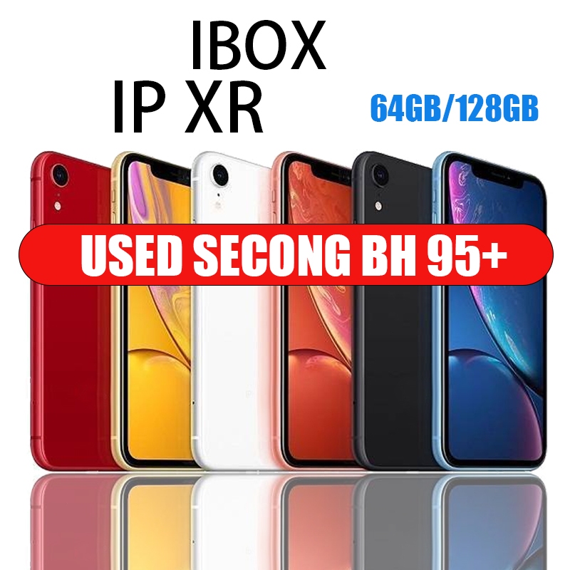 Jual IBOX iP XR 128GB/64GB Second BH 95+ Mulus Normal Fullset No Recond ...