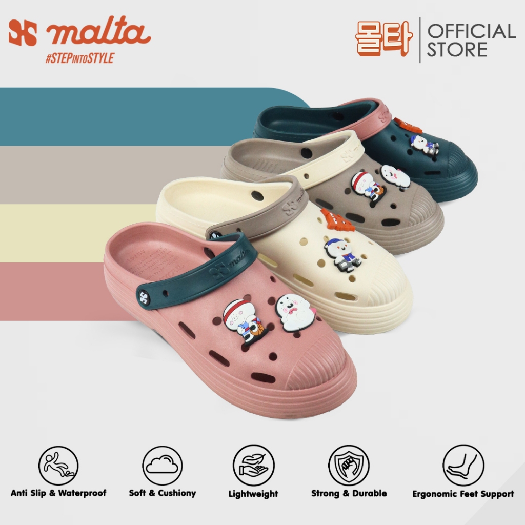 Jual Malta - Sepatu Sandal Crocs Wanita Karet Eva Sandal Rumah EVA ...