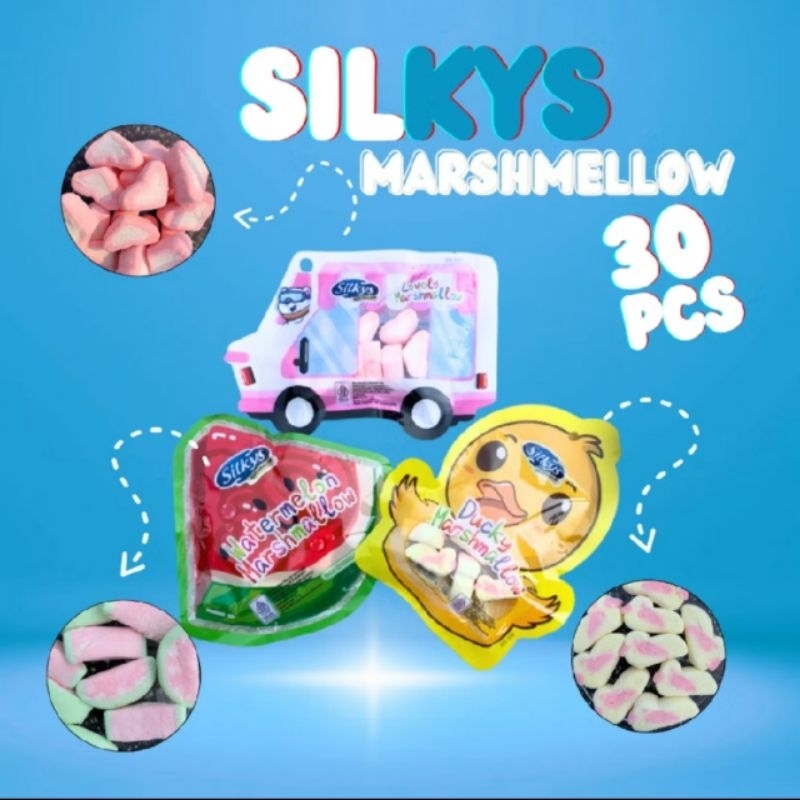 Jual SILKYS MARSHMLLOW PAKET HEMAT 30 pcs | Shopee Indonesia