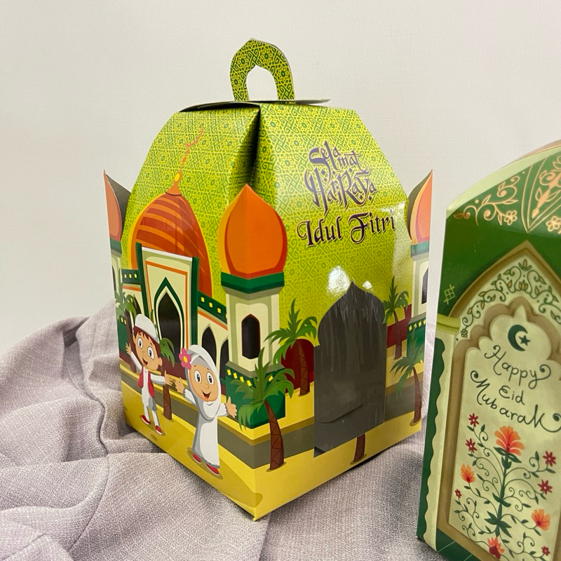 Jual Box idul fitri isi 2 / Box Lebaran 2025 / Kotak hampers Idul fitri ...