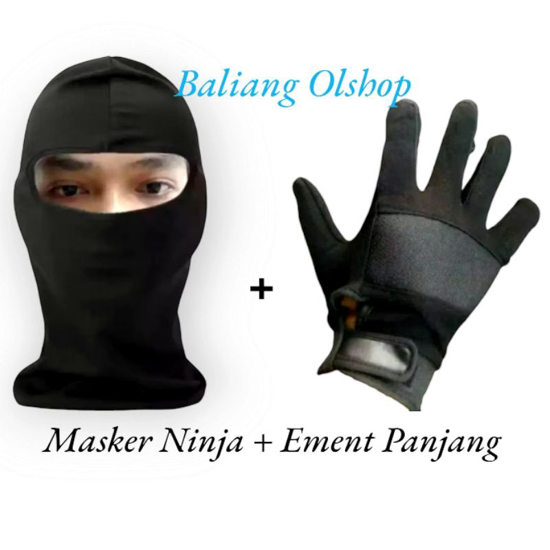 Jual Paket Riding Sunmori Dan Night Ride Buy 1 Get 1 Free Masker ninja ...