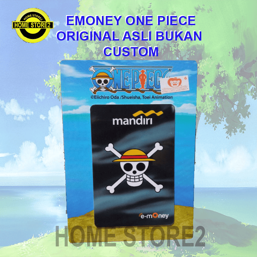 Jual EMONEY CARD MANDIRI ORIGINAL ASLI BUKAN CUSTOM EDISI ONE PIECE ...