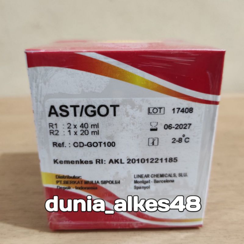 Jual Reagen AST/GOT - SGOT 2x50 ml Glory Diagnostics | Shopee Indonesia