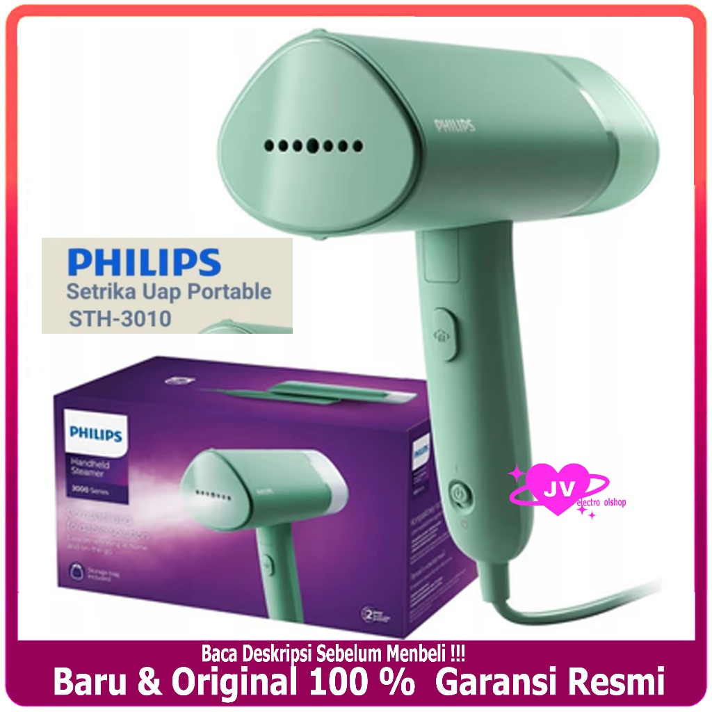 Jual PHILIPS STH 3010 Handheld Steamer Philips / Setrika Uap Philips ...