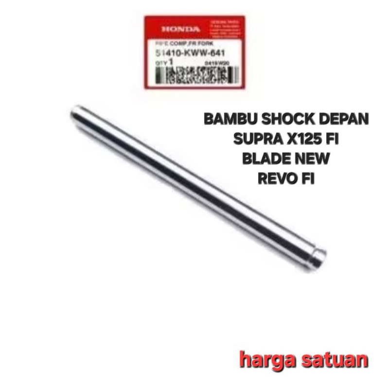 Jual BAMBU SHOCK DEPAN SUPRA X 125 FI BLADE NEW REVO FI ORIGINAL ...