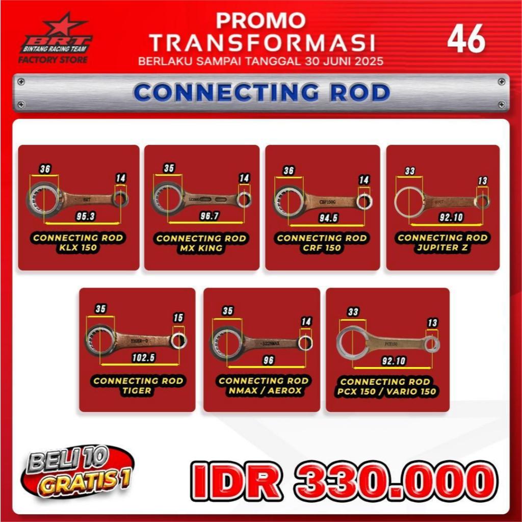 Jual Connecting Rod / Stang Seher Original BRT | Shopee Indonesia