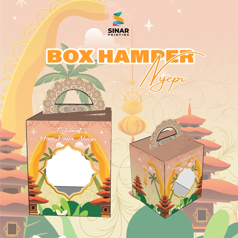 Jual SINAR PRINTING - BOX HAMPER NYEPI - NYEPI - BOX TOPLES | Shopee ...