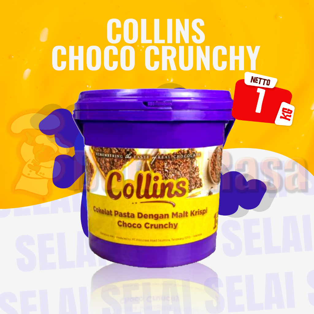 Jual Collins Choco Crunchy / Selai Coklat Crunchy 1kg | Shopee Indonesia