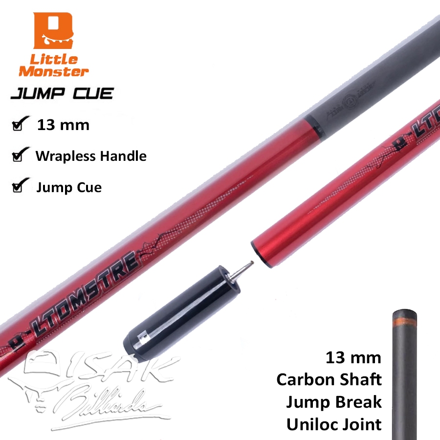 Jual Little Monster "LTOMSTRE" Red Jump Cue 13mm Stick Bola Lompat ...