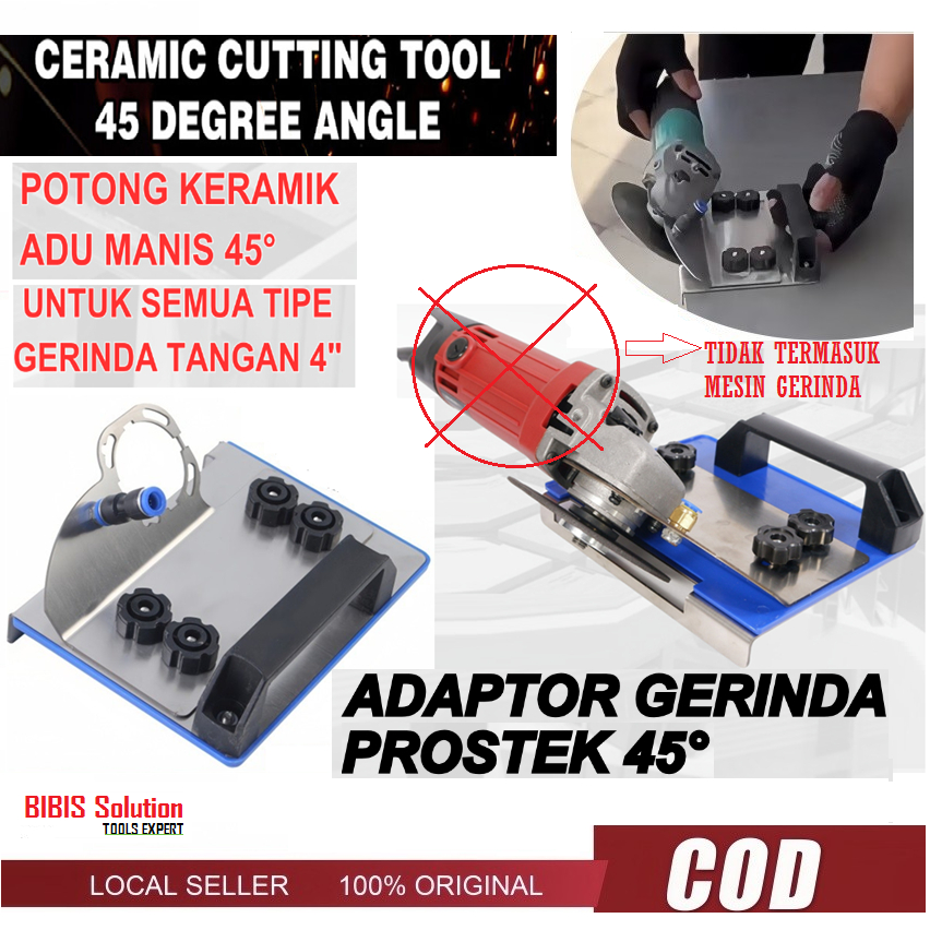 Jual Adaptor Gerinda Prostek Granit Keramik Dudukan Grinda potong Bevel ...