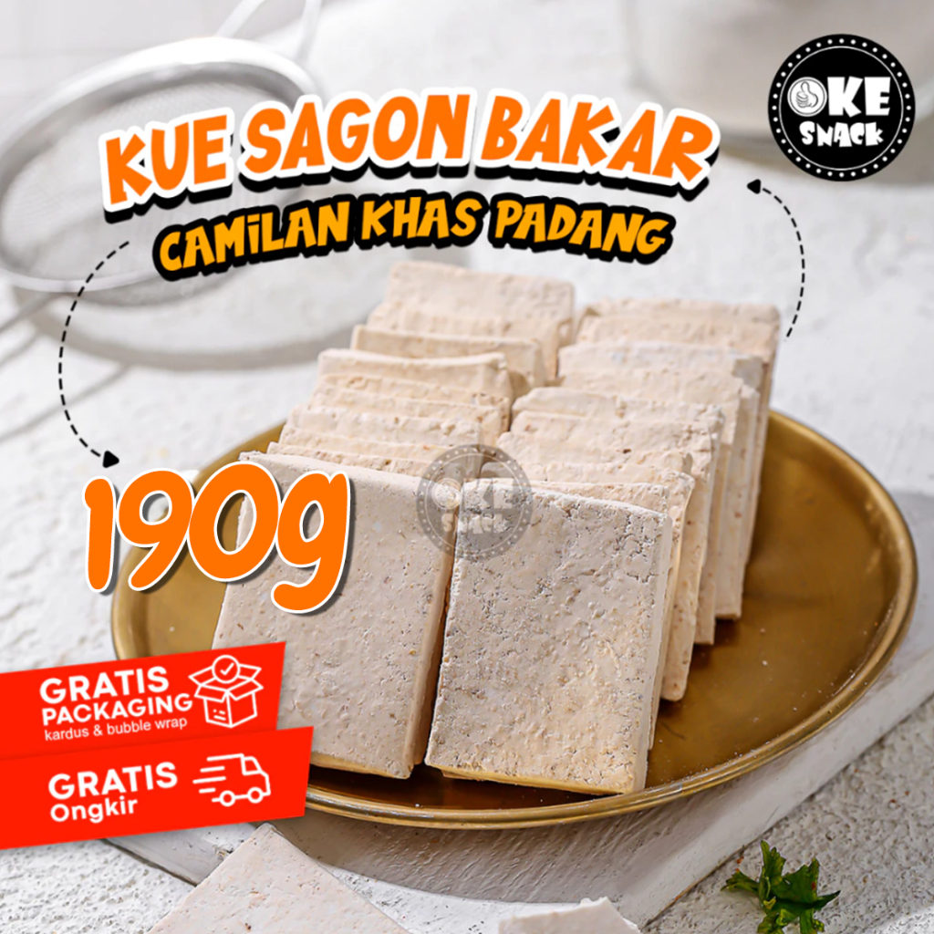 Jual Kue Sagon Bakar Khas Padang 190g | Shopee Indonesia