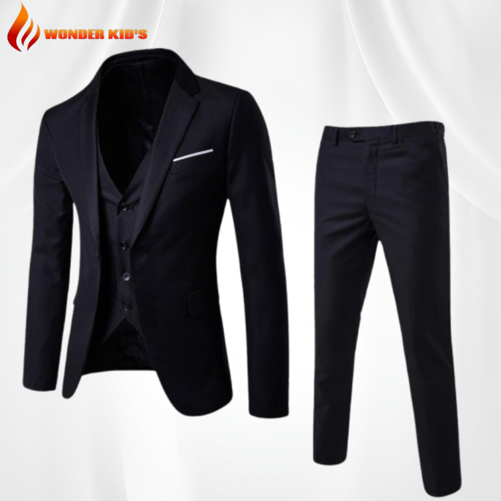 Jual SETELAN JAS PRIA 3IN1 JAS + ROMPI (VEST) + CELANA | JAS FORMAL ...