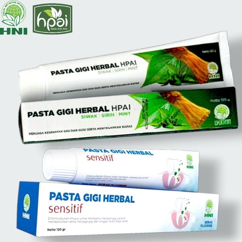 Jual PASTA GIGI HERBAL HNI HPAI 100% ORIGINAL | Shopee Indonesia