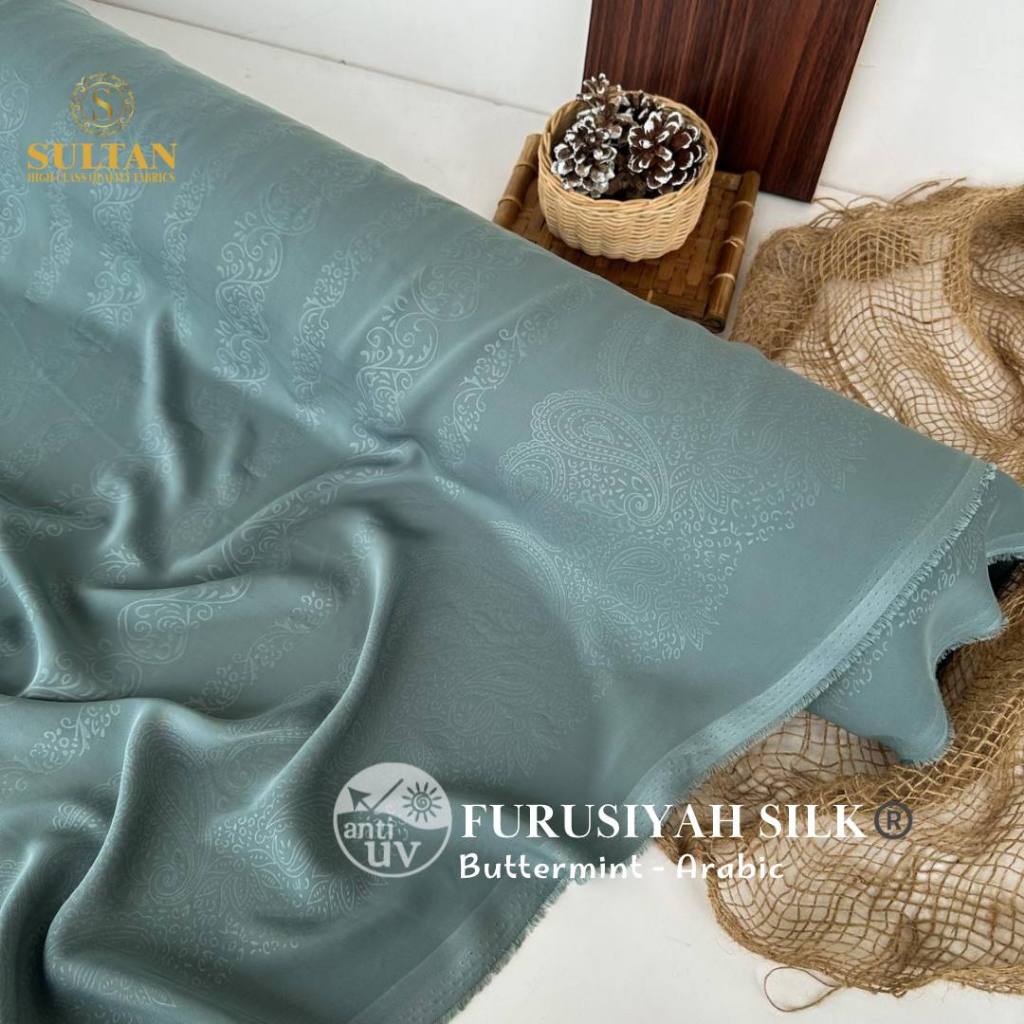 Jual KAIN FURUSIYAH SILK SULTAN EMBOSS ARABIC 50 CM | Shopee Indonesia