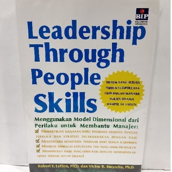Jual Buku ORIGINAL LEADERSHIP THROUGH PEOPLE SKILLS | Shopee Indonesia