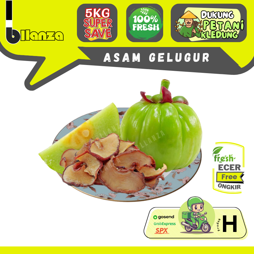 Jual Bllanza | Asam Gelugur / Asam Potong — Sahabat Makan Sayur ECER (H ...