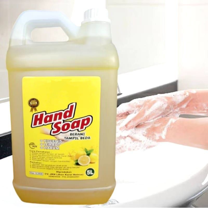 Jual SABUN CUCI TANGAN HANDSOAP 5 LITER | Shopee Indonesia