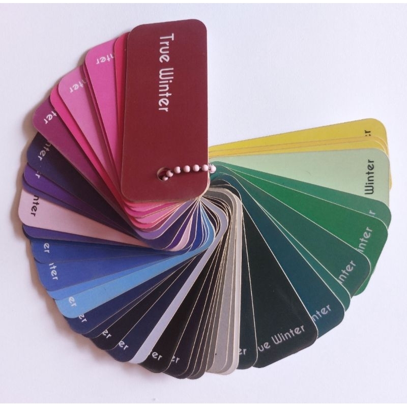 Jual Kipas Warna Personal Color Card, PERSONAL COLOR KEYCHAIN Season ...