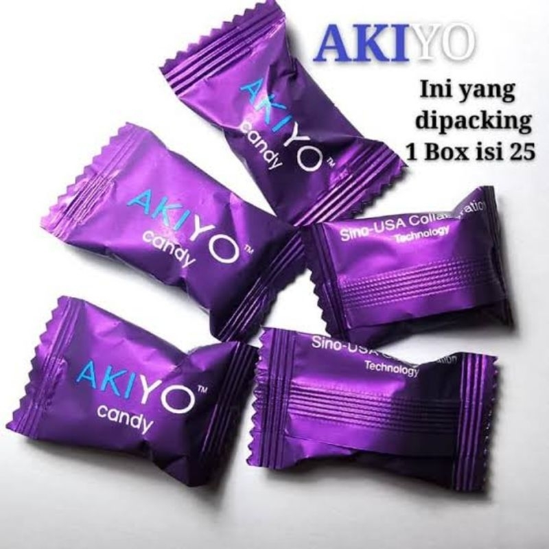 Jual Permen AKIYO Candy Isi 25 Pcs Asli Original Obat Kuat Pria Ampuh | Shopee Indonesia