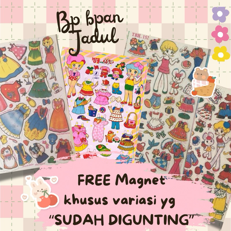 Jual PAPERDOLL PAPER DOLL BP BPAN BEPE BEPE MAINAN KERTAS ORANG ORANGAN ...