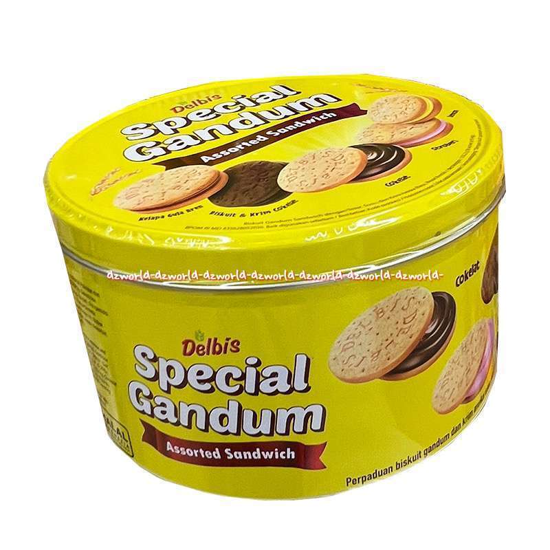 Jual Delbis Spesial Sandwich Assorted 155.2g Kemasan Kaleng Murah ...