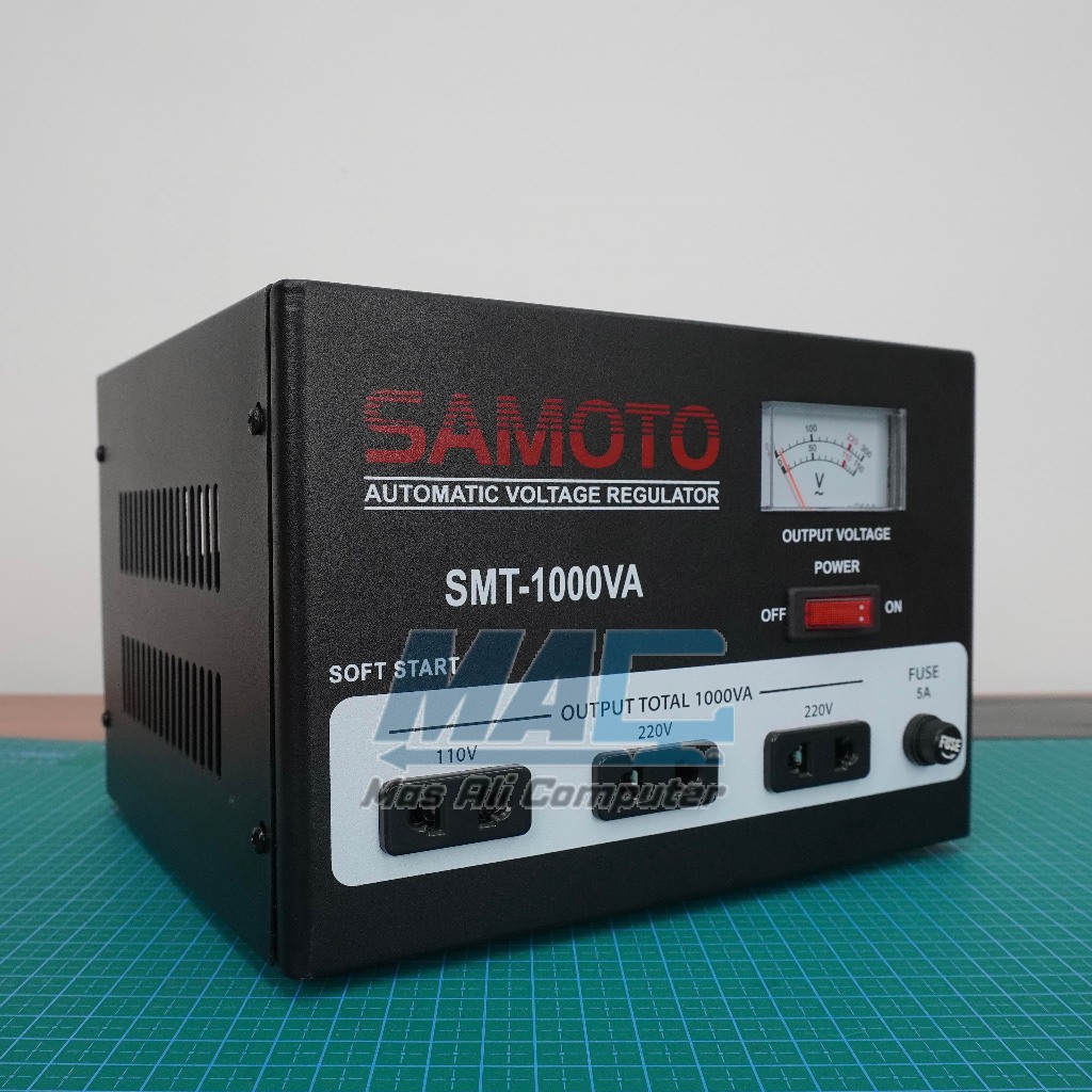 Jual Stabilizer Listrik Samoto 1000VA Stavol Listrik AVR Servo SMT ...