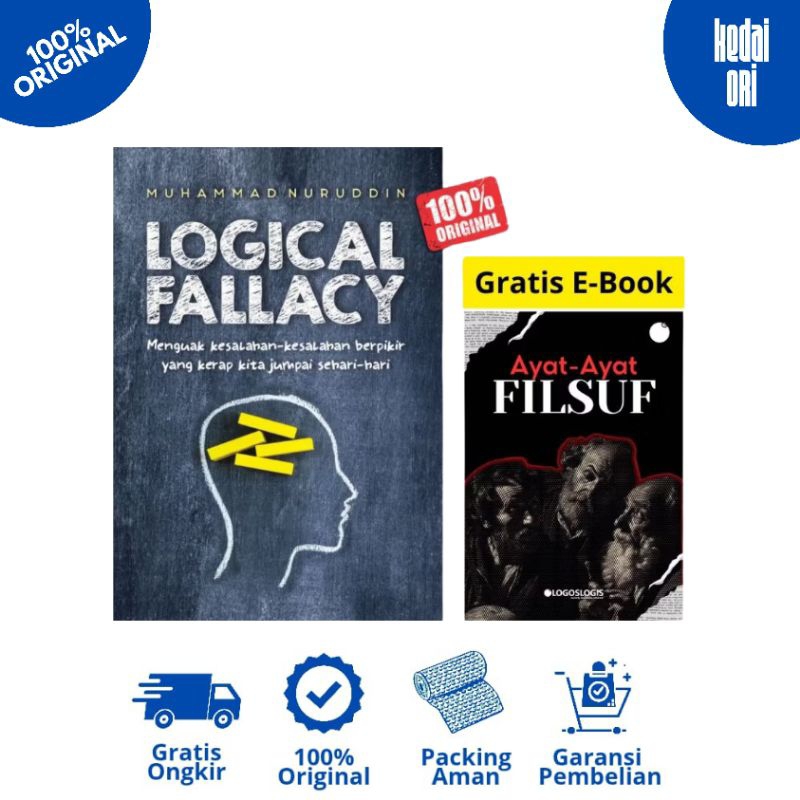 Jual Logical Fallacy - Menguak Kesalahan Berpikir yang kita jumpai ...