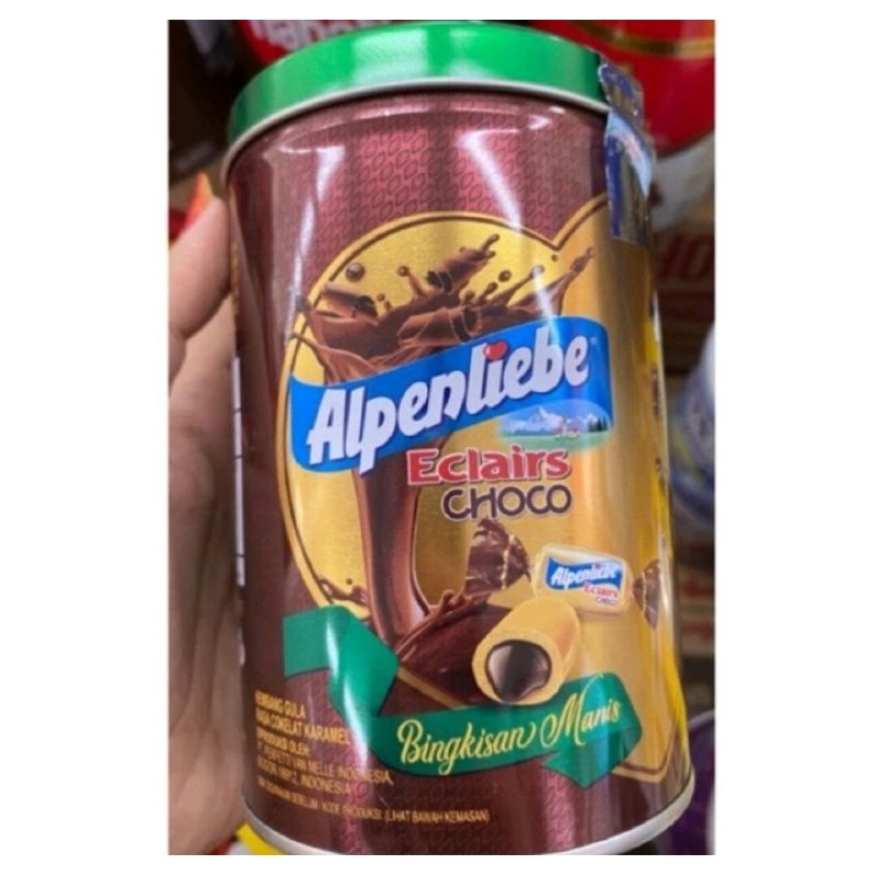 Jual Alpenliebe Eclairs Choco Permen Kaleng 144gr | Shopee Indonesia