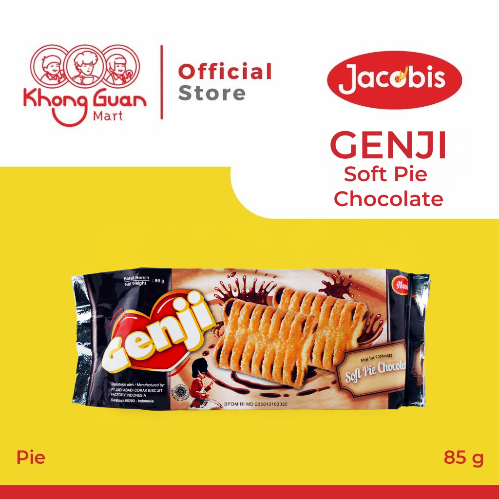 Jual MONDE Genji Soft Pie Choco Pack 85 Gram | Shopee Indonesia